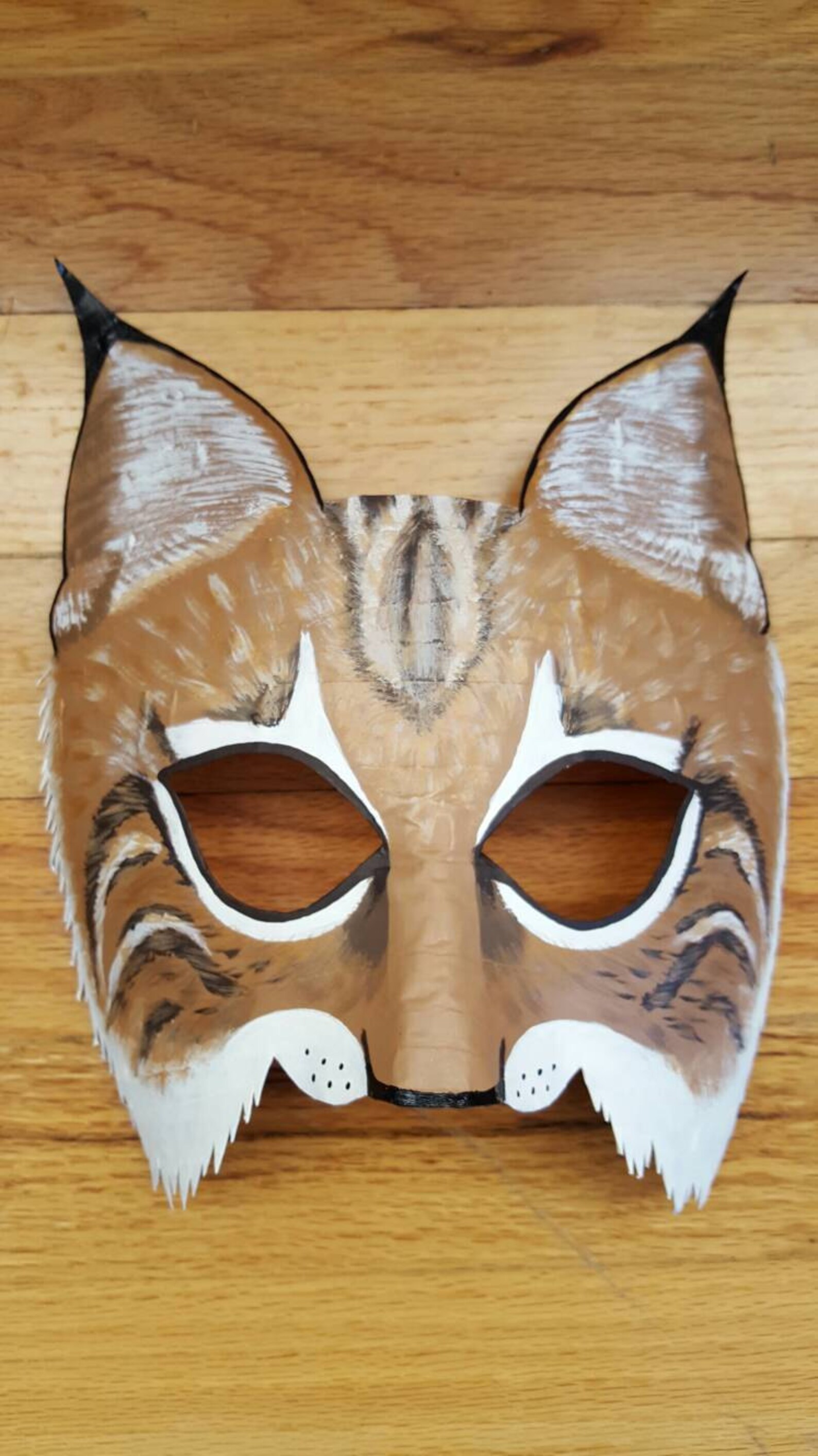Bobcat mask lynx mask | Etsy