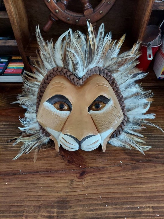 Aslan Mask Aslan Headdress | Etsy