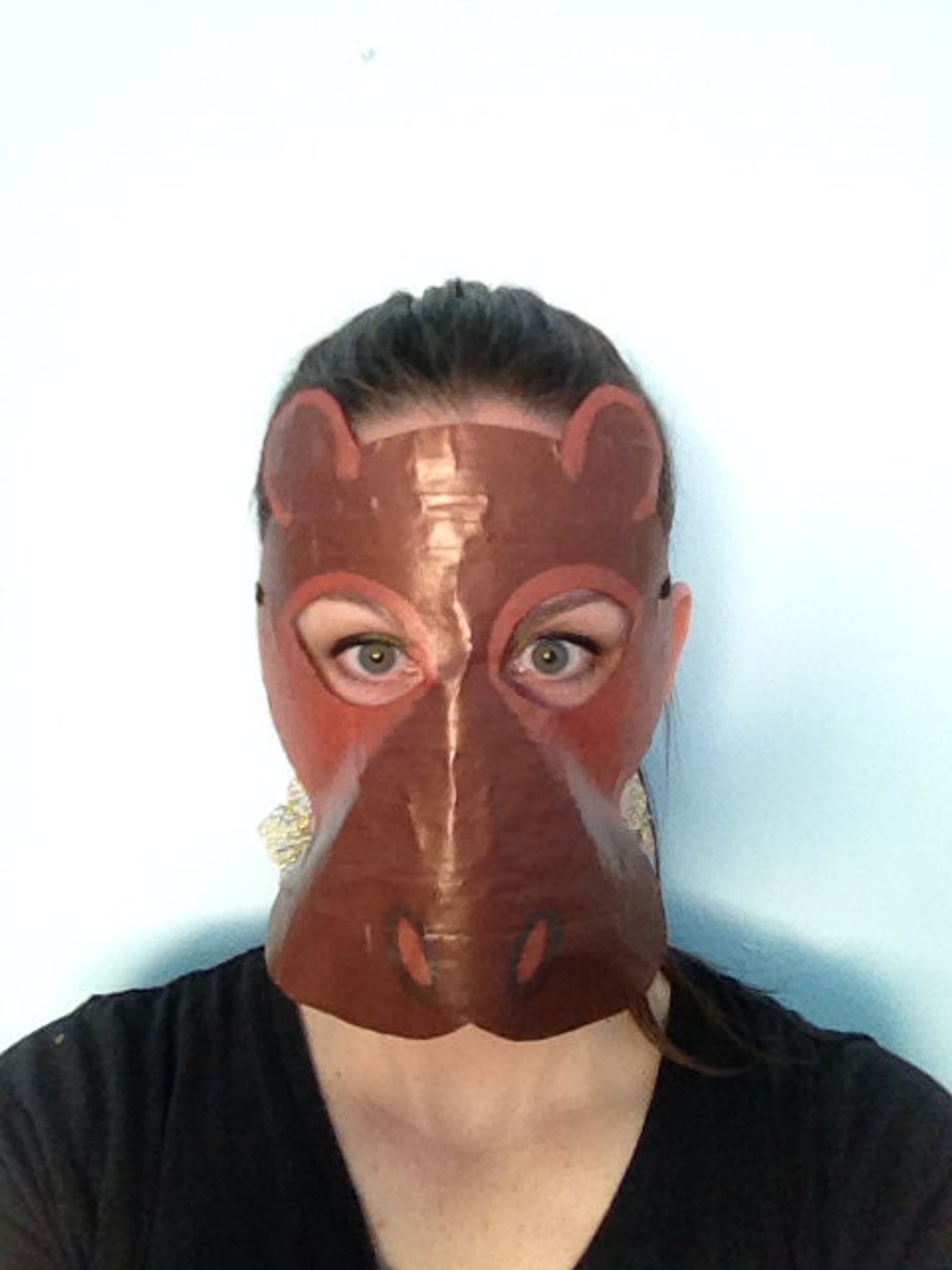 Hippo Mask Hippo Costume Hippopotamus | Etsy