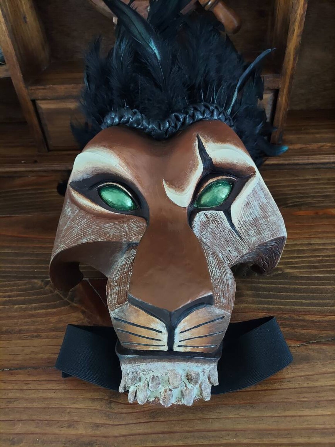 Scar Headdress, Lion King, Scar Mask, Lion King Headpiece - Etsy