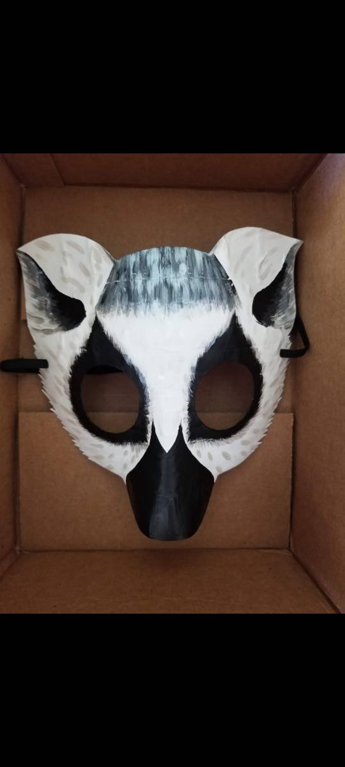 Lemur Mask - Etsy
