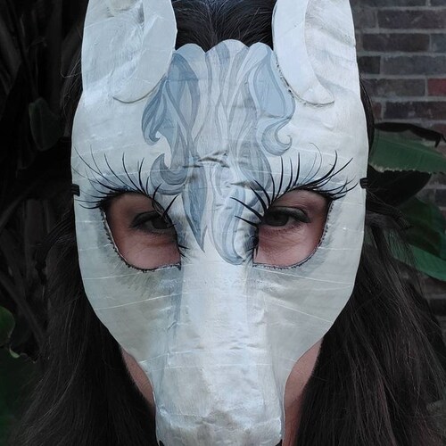 Horse Head Costume mask Pattern - Etsy