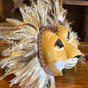 Aslan Mask Aslan Headdress - Etsy