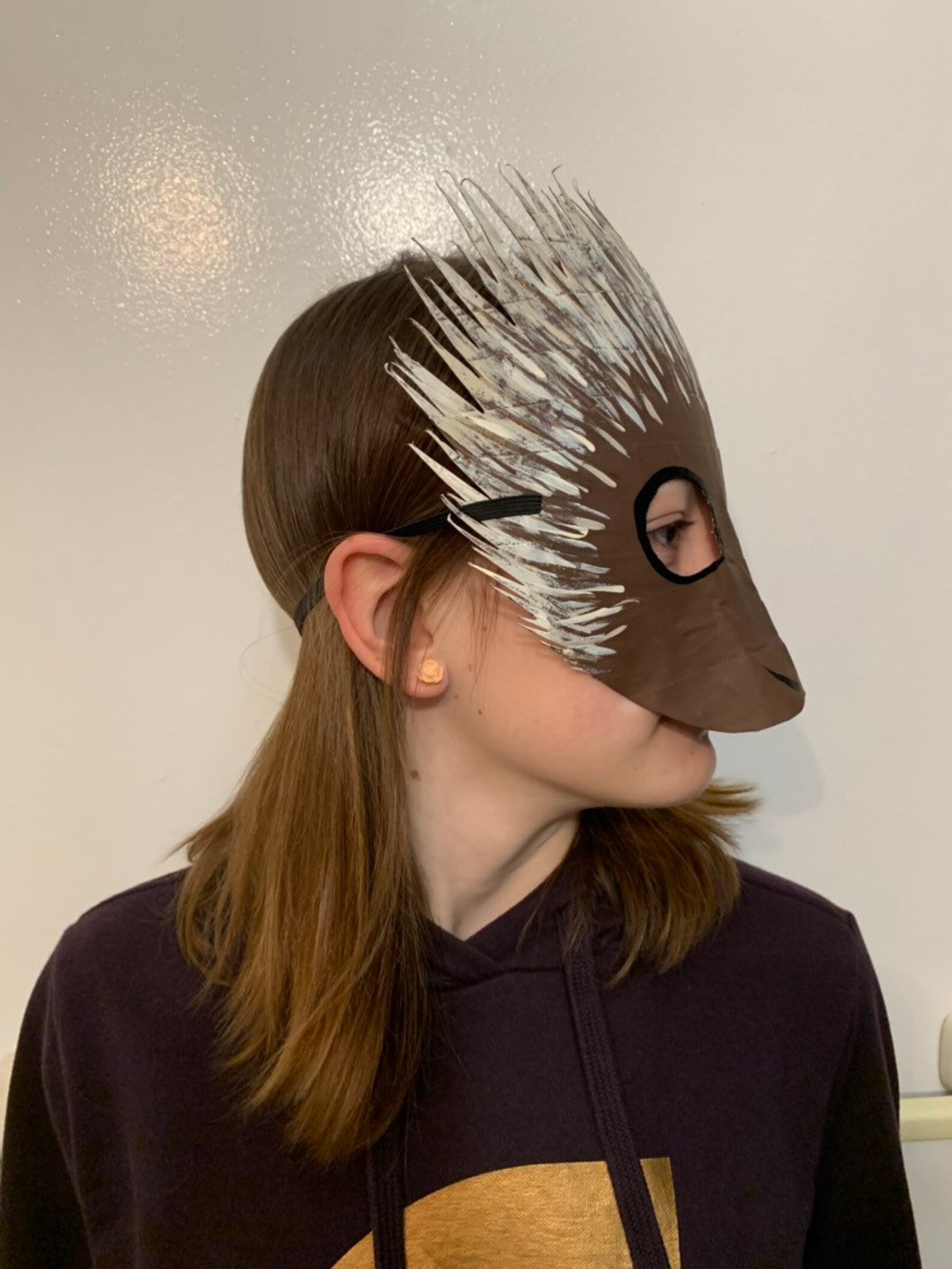 Hedgehog Mask Porcupine Mask - Etsy