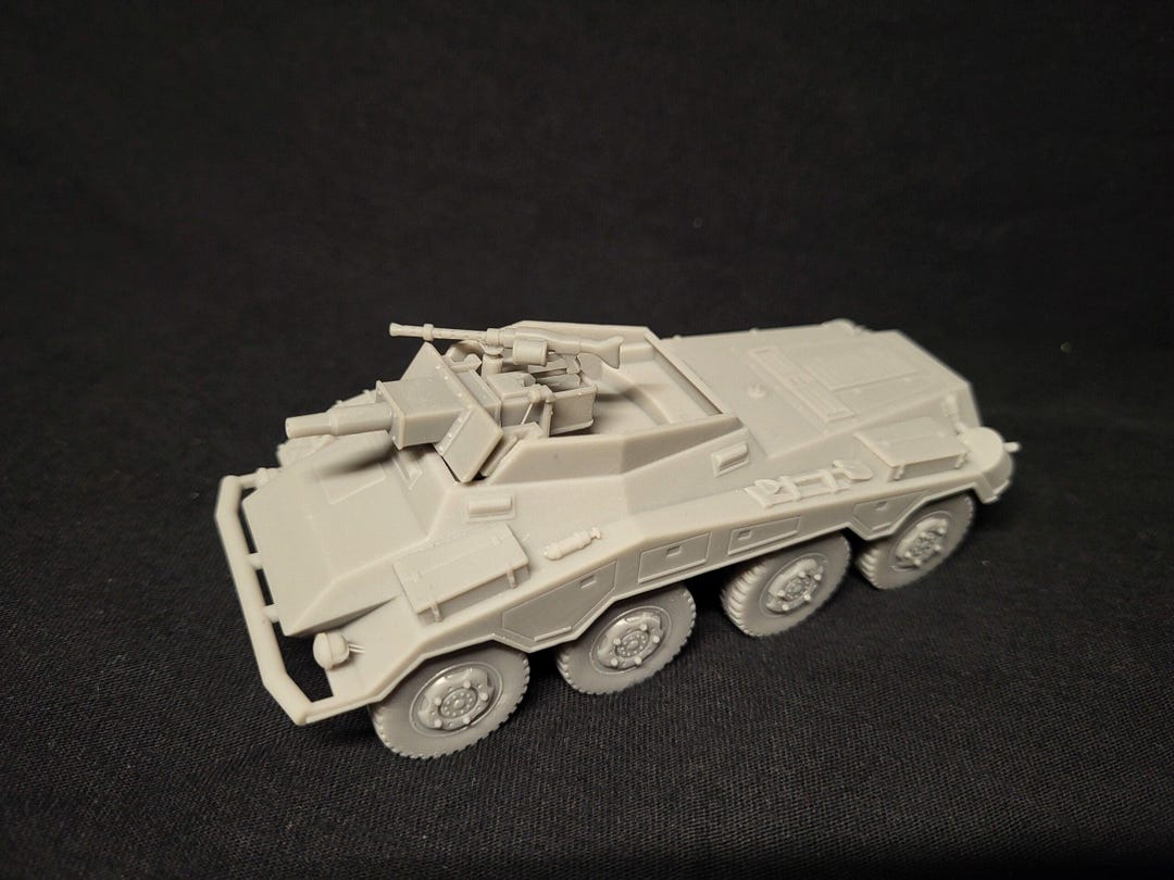 Sd.kfz.234/3 Stummel Resin Model – WW2 German Wargaming Vehicle ...