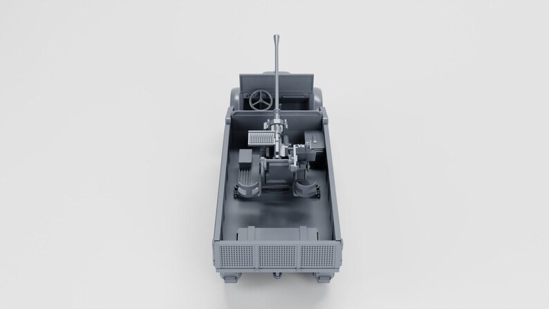 WW2 German Half-track Flak 36 – Resin Printed Wargaming Model, Various ...