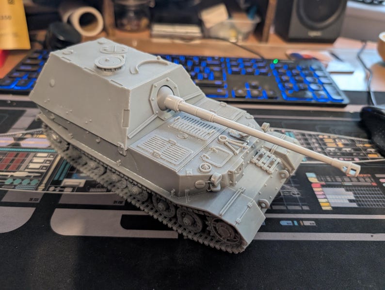 Sd.kfz.234/3 Stummel Resin Model – WW2 German Wargaming Vehicle ...