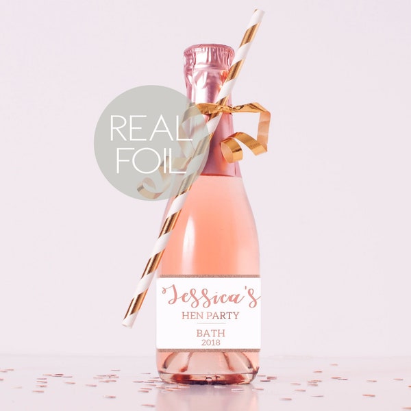 Personalised Hen Wine Labels - Etsy UK