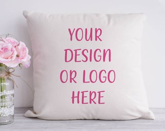 Your Logo Cushion - Etsy