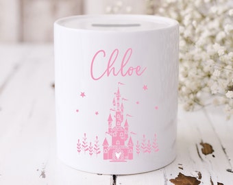 Pink Princess Piggy Bank - Etsy