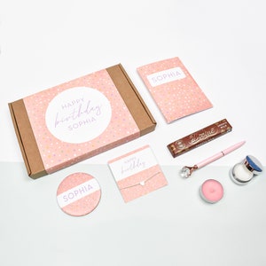 Personalised Happy Birthday Gift Box Filled Birthday Letter - Etsy