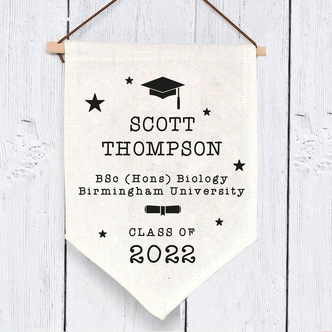 Personalised Graduation Gift, Graduate Gift, Graduate Wall Hanging ...