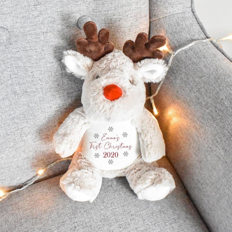 My 1st Christmas Soft Toy - Etsy