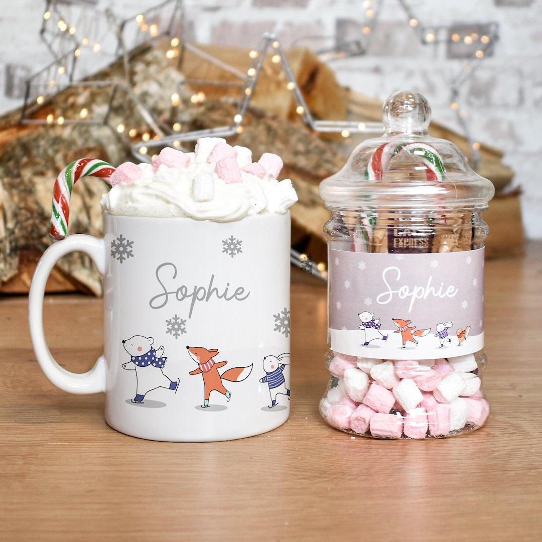 Personalised Hot Chocolate Kit, Stocking Fillers, Hot Chocolate Set ...