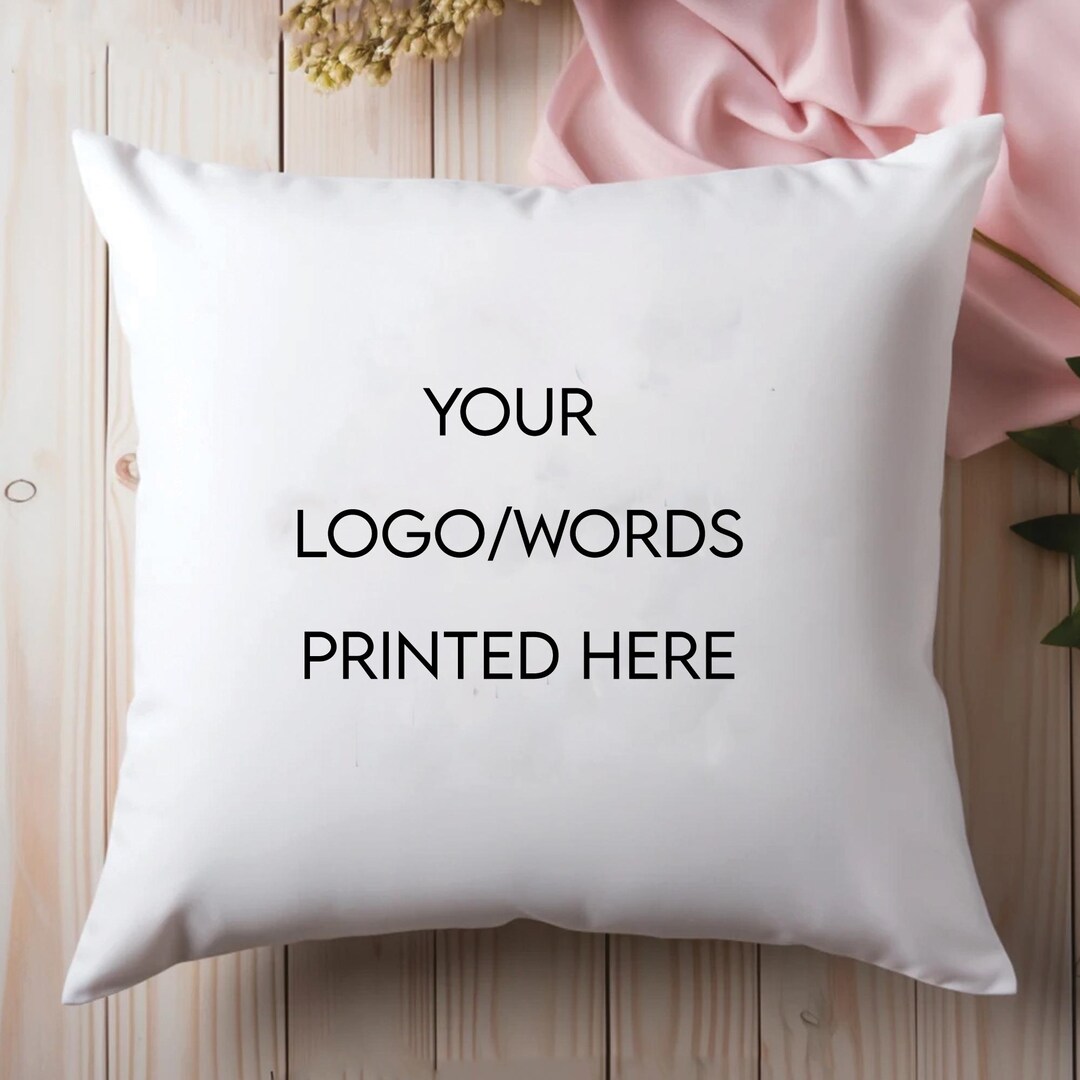 Your Text Cushion, Your Logo Cushion, Photo Cushion, Your Design ...