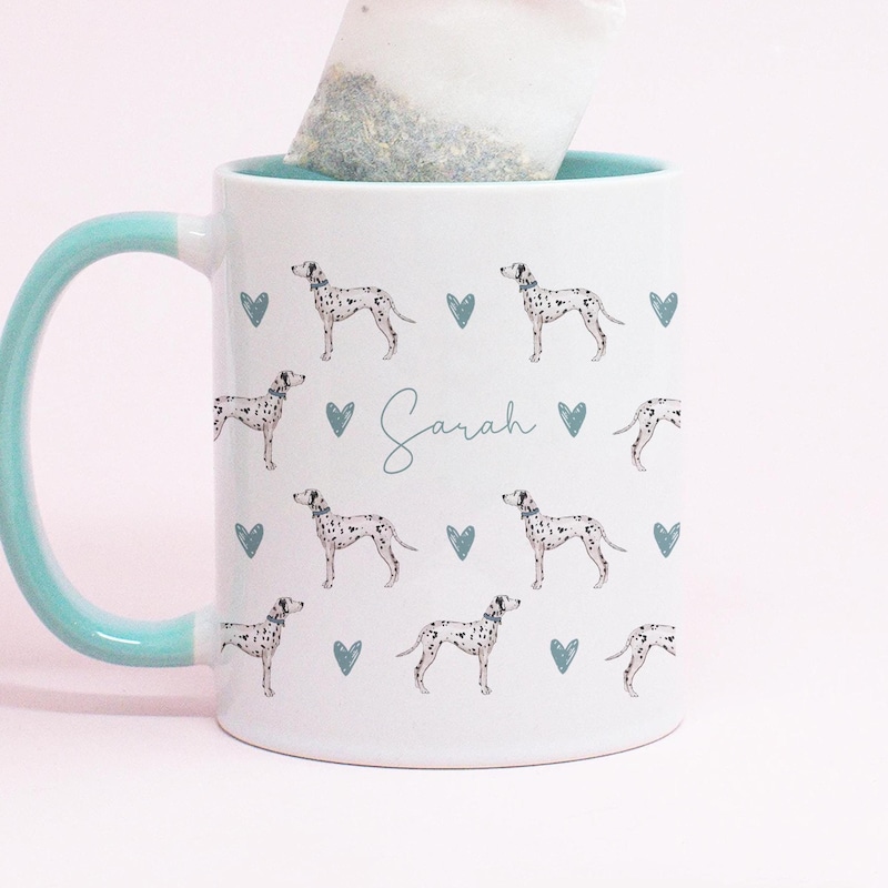 Dalmation Ceramic Dog - Etsy UK