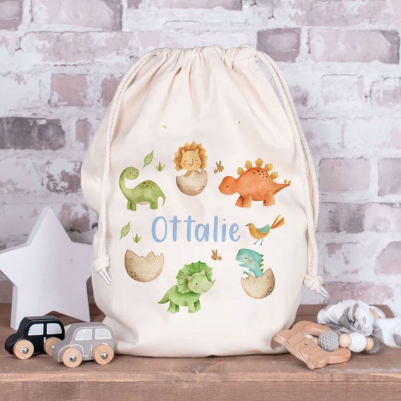 Personalised Dinosaur Toy Sack Personalised Toy Bag Large Toy Sack Child s Storage Bag Boys Toy Storage Child s Toy Dinosaur Bedroom Etsy UK