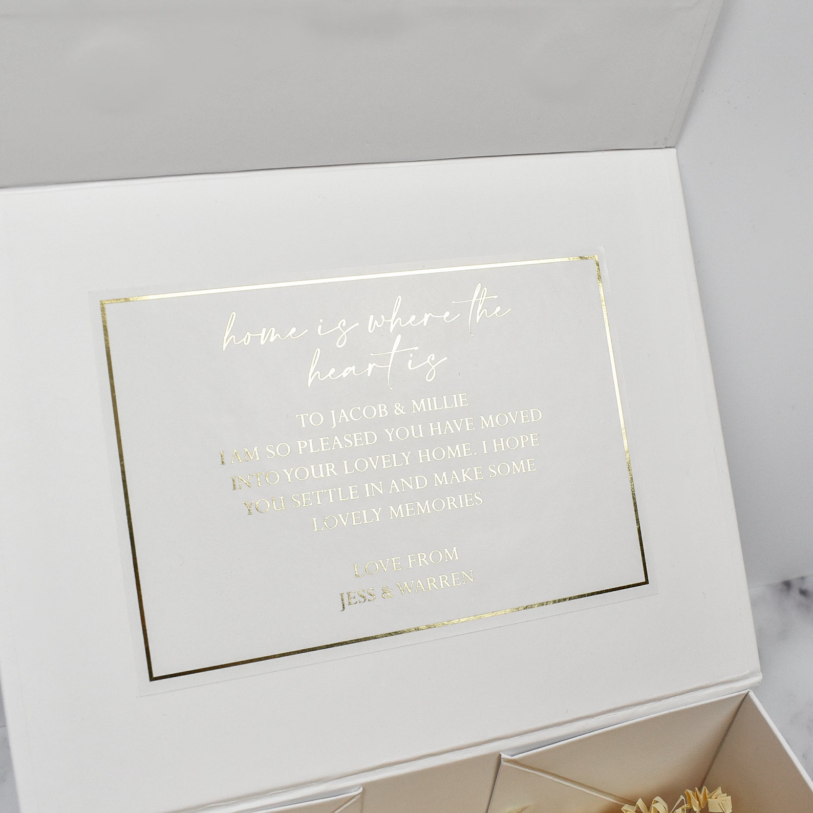 Personalised New Home Gift Box Housewarming Hamper | Etsy