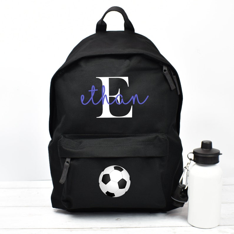 Personalised Football Backpack Football School Bag Kids - Etsy UK
