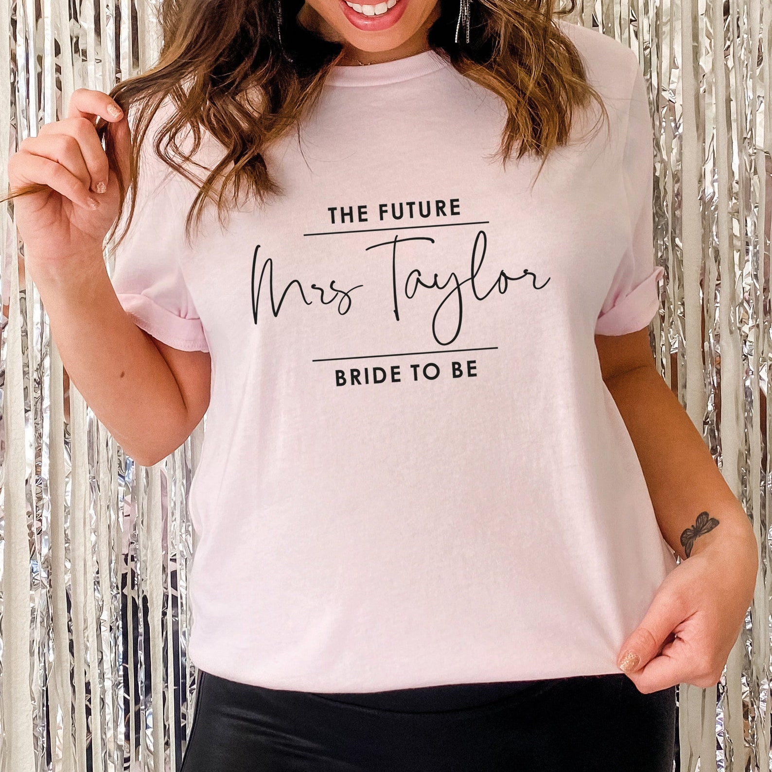 Personalised Future Mrs T-shirt Bride T-shirt Gift Wife to - Etsy