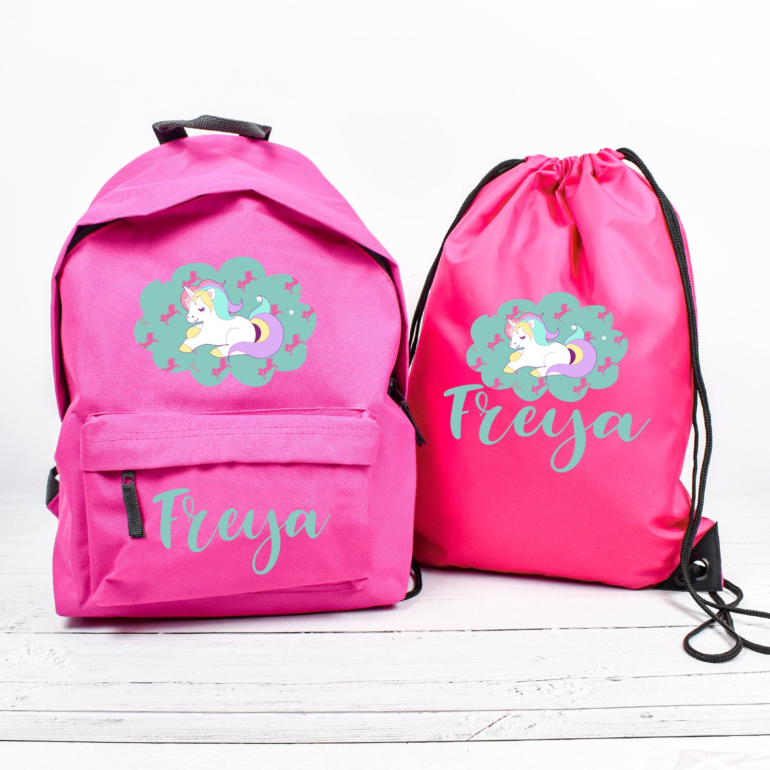 Personalised Unicorn Backpack Unicorn School Bag Kids - Etsy