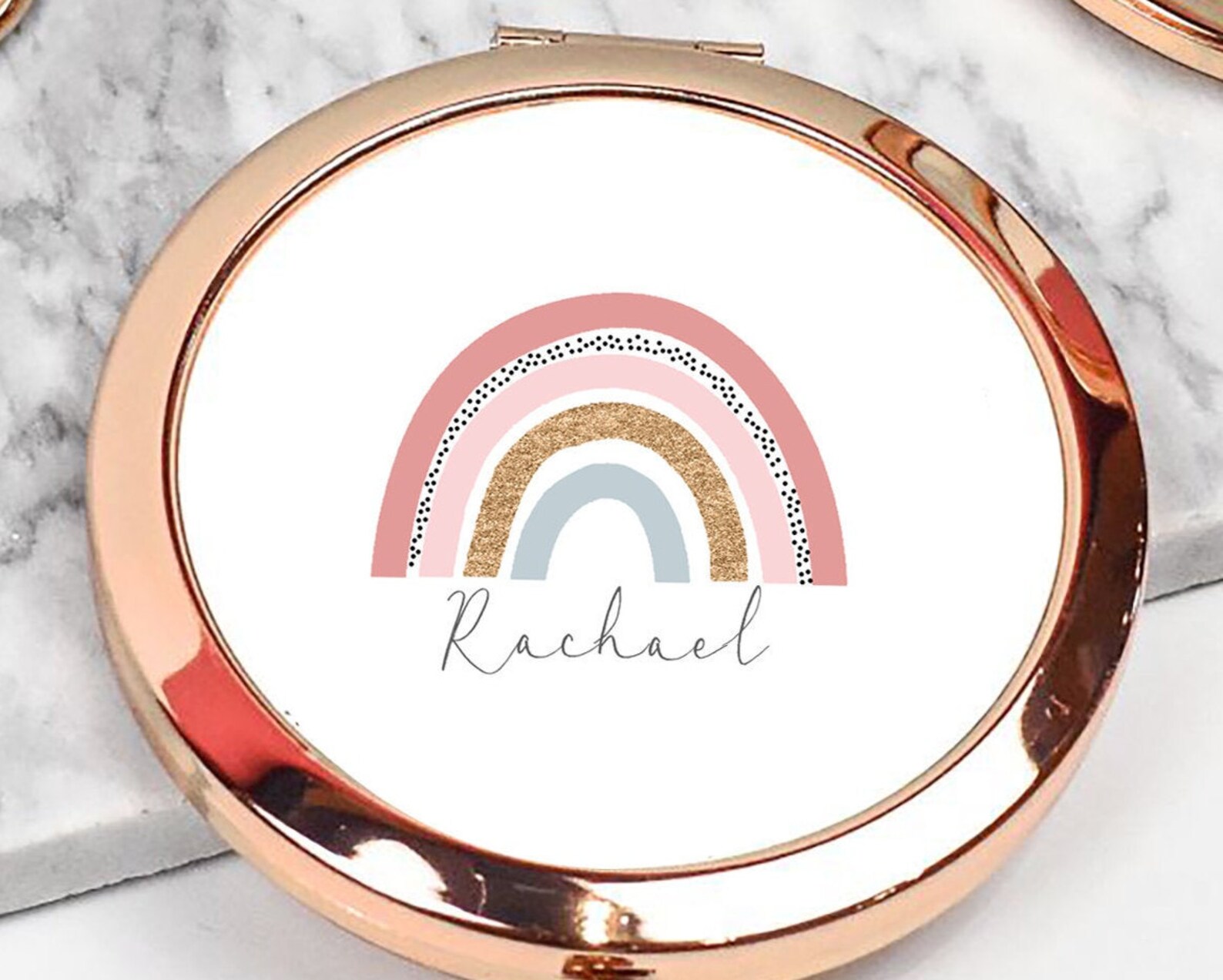 Personalised Rainbow Mirror Personalised Rainbow Gift Small - Etsy