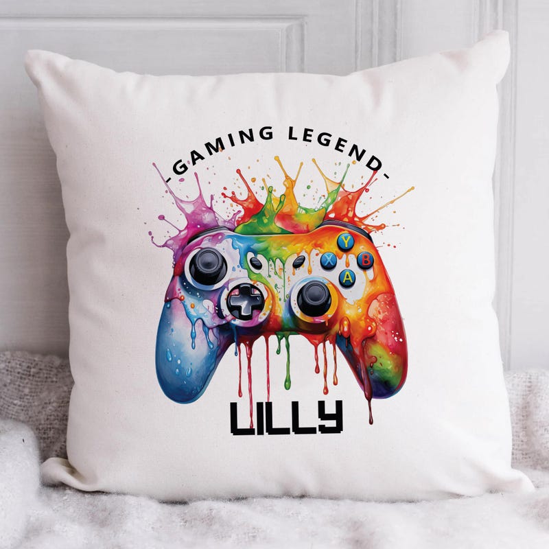 Gaming Pillow - Etsy