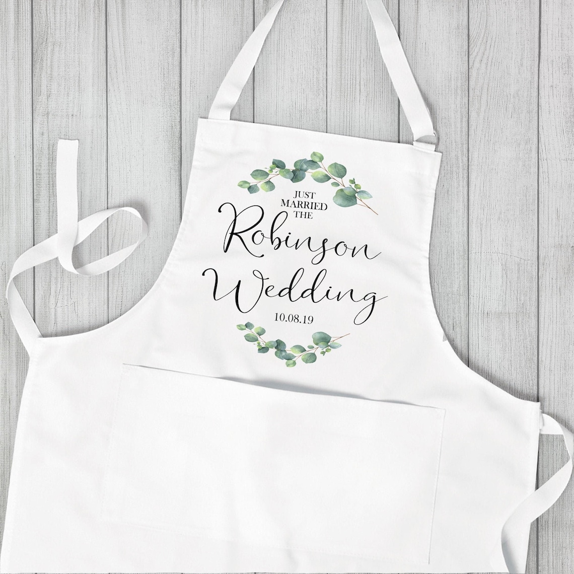 Personalised Wedding Apron Bride Wedding Apron Rustic - Etsy