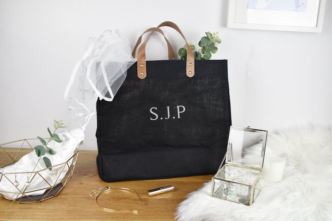 Personalised Monogram Bag, Ladies Shopping Bag, Fashion Initial Bags ...