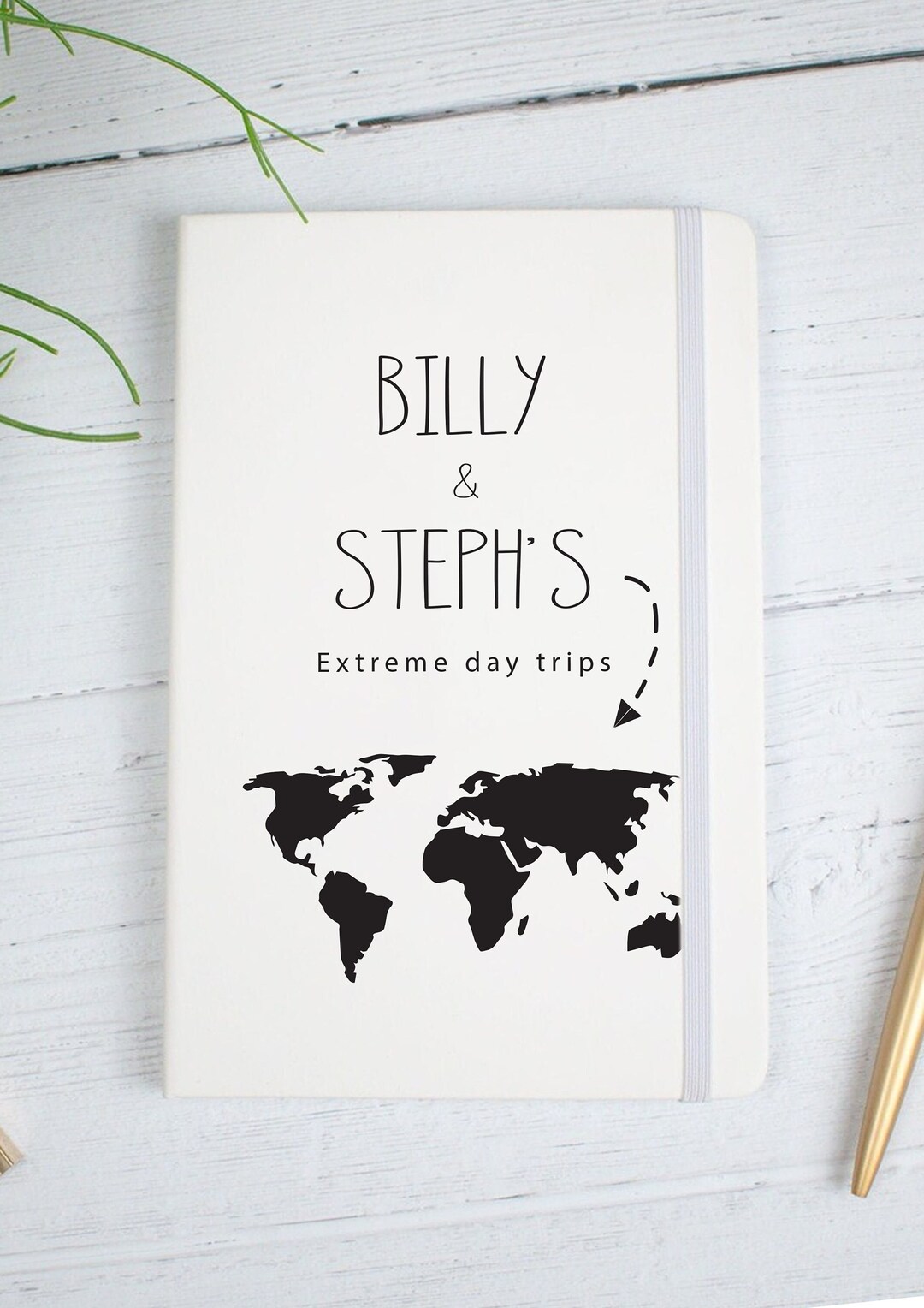 Personalised Travel Notebook, Travel Journal, Custom Travel Journal ...
