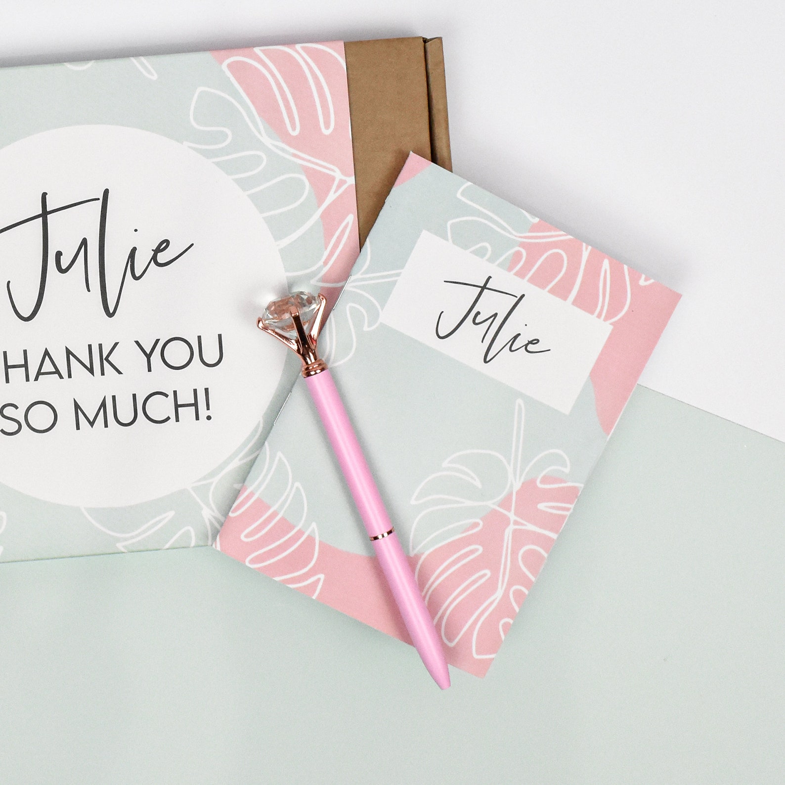 Personalised Thank You Gift Box Letter Box Gifts Thank You - Etsy