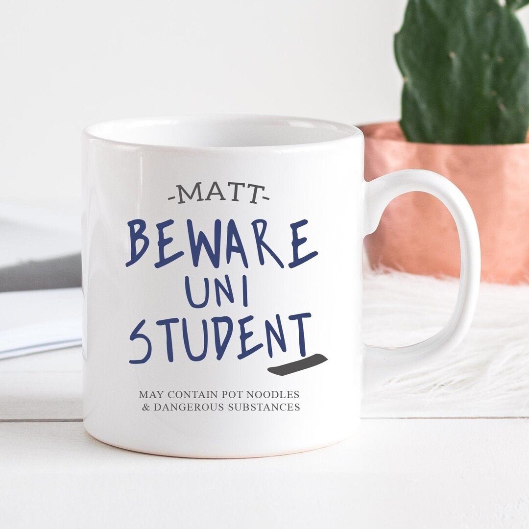 Personalised Uni Gift, Funny University Gift, University Mug, Girls Uni ...
