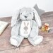 Personalised Teddy Easter Bunny Rabbit Customised Plush Soft - Etsy