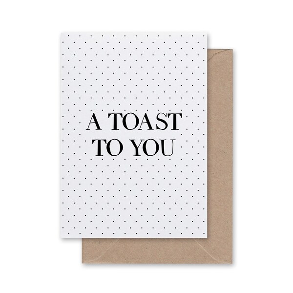 Toast to You Congratulations - Etsy