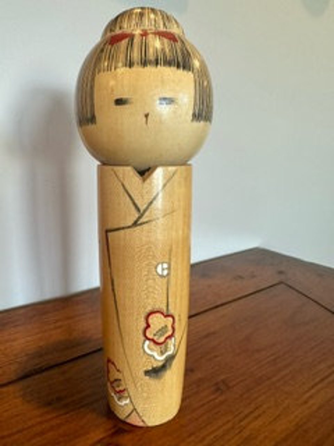 Kokeshi Dolls Hand-painted | Vintage Wooden Japanese Dolls | Vintage ...