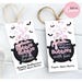 Halloween Bubbles Bubble Gum Gift Tag Template Personalize Instant ...