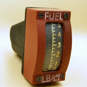 British RAF Spitfire Hurricane WW2 Fuel Pressure Gauge Control Panel ...