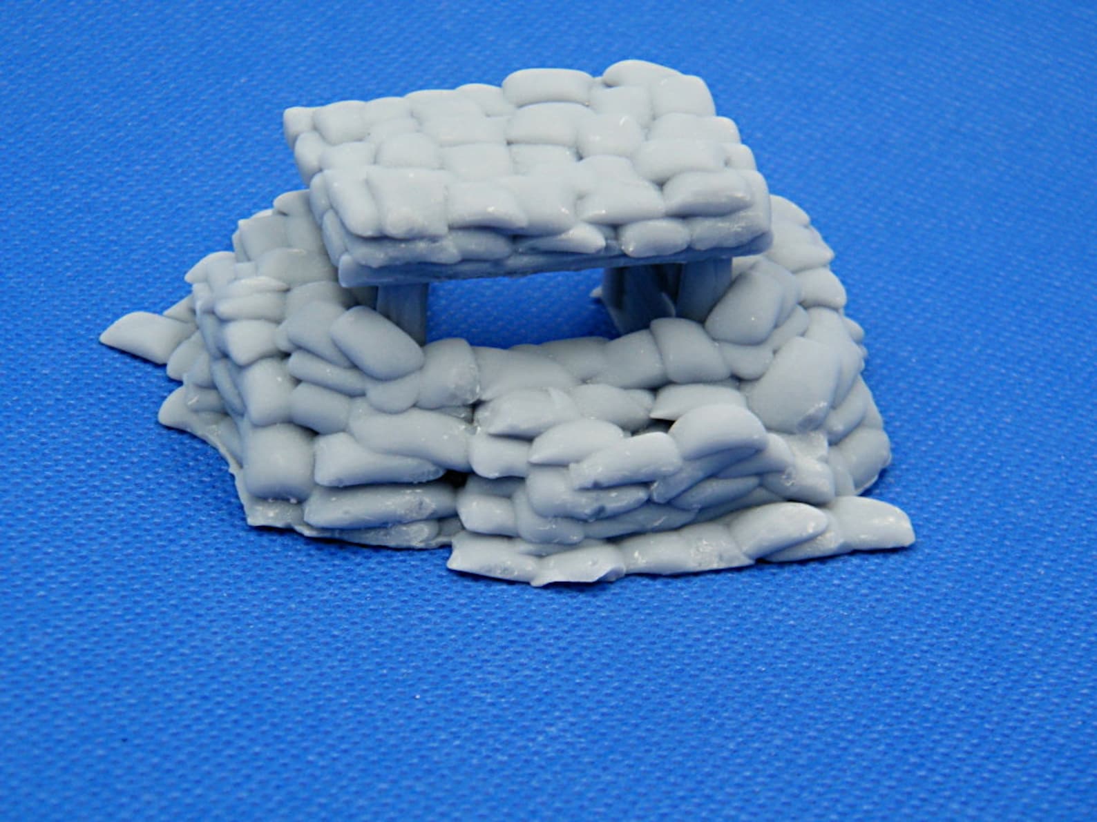1/72 Scale Resin Defensive Sandbags Fighting Position, Bunker for ...