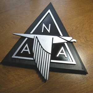 NAA North American Aviation Logo, Emblem, Badge, Symbol Resin / Plastic ...