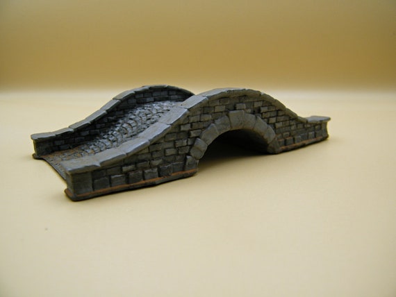 1/35 Scale old stone bridge for diorama resin painted | Etsy