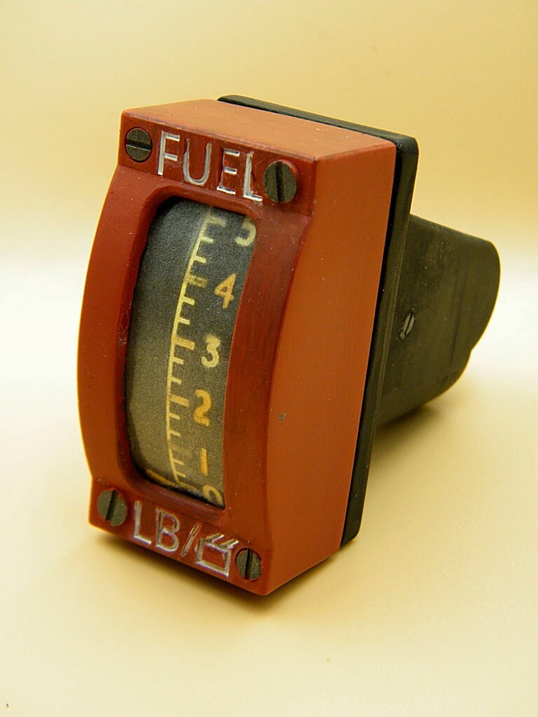British RAF Spitfire Hurricane WW2 Fuel Pressure Gauge Control Panel ...