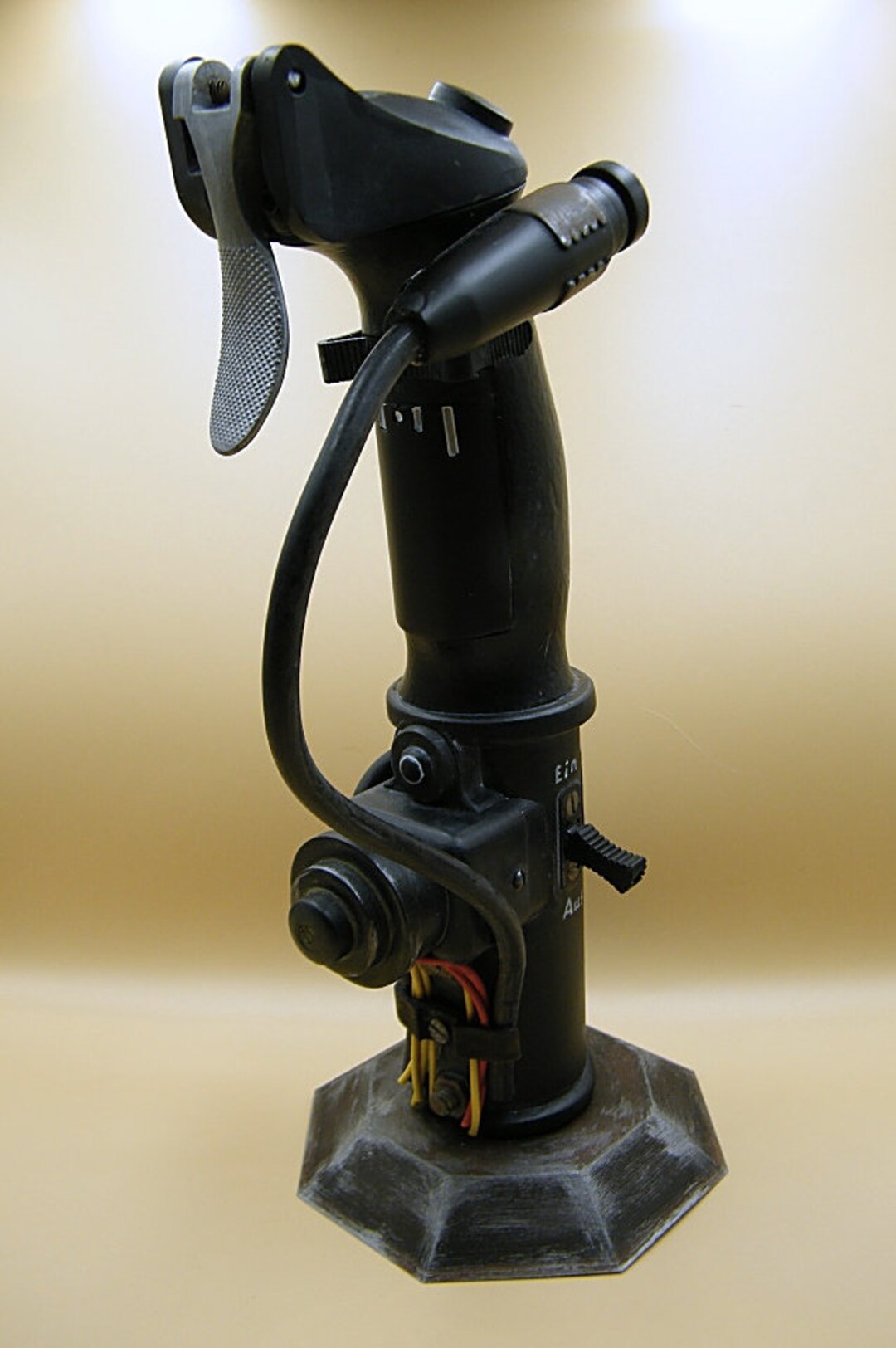 WW2 German Luftwaffe Control Grip, Stick KG-12E Me109 1:1 Scale Model ...