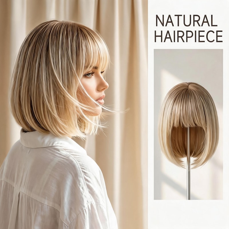 Dark Ash Blonde Bangs - Etsy UK