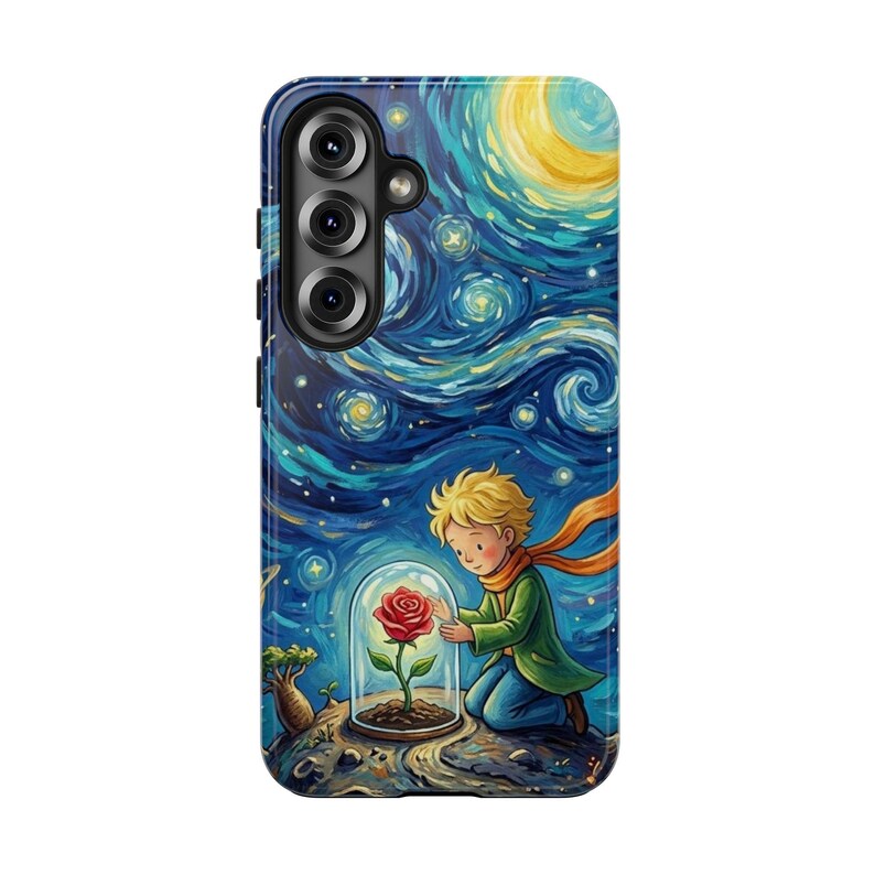 The Little Prince Starry Night Phone Case: Protective Art Cover ...