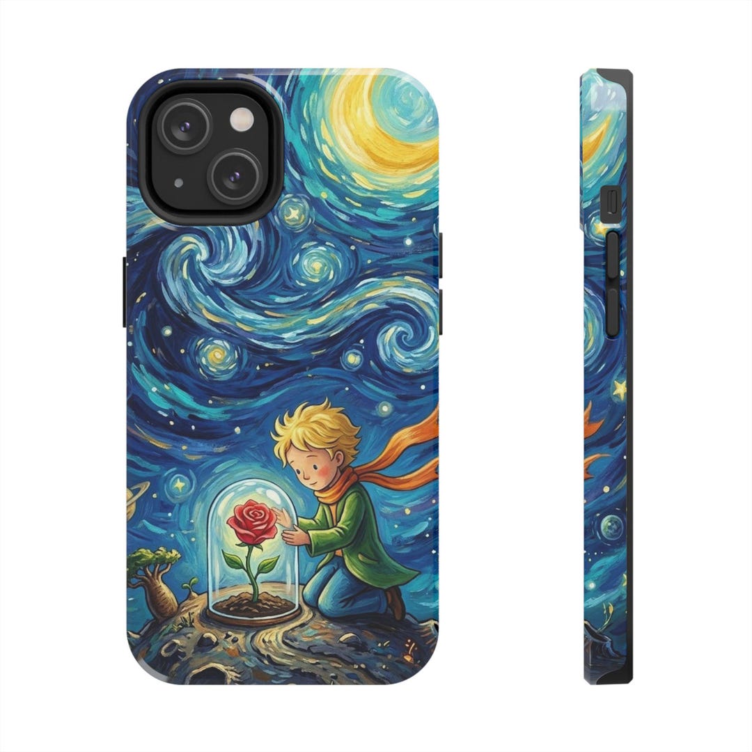 The Little Prince Starry Night Phone Case: Protective Art Cover ...