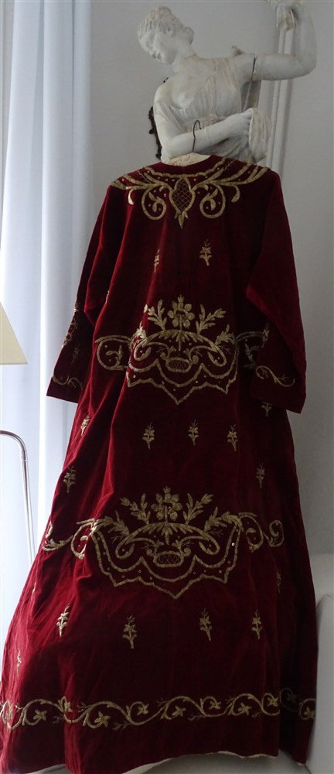 Art Ottoman Robe De Cérémonie, De Mariage . Turquie Xixème, Velours ...