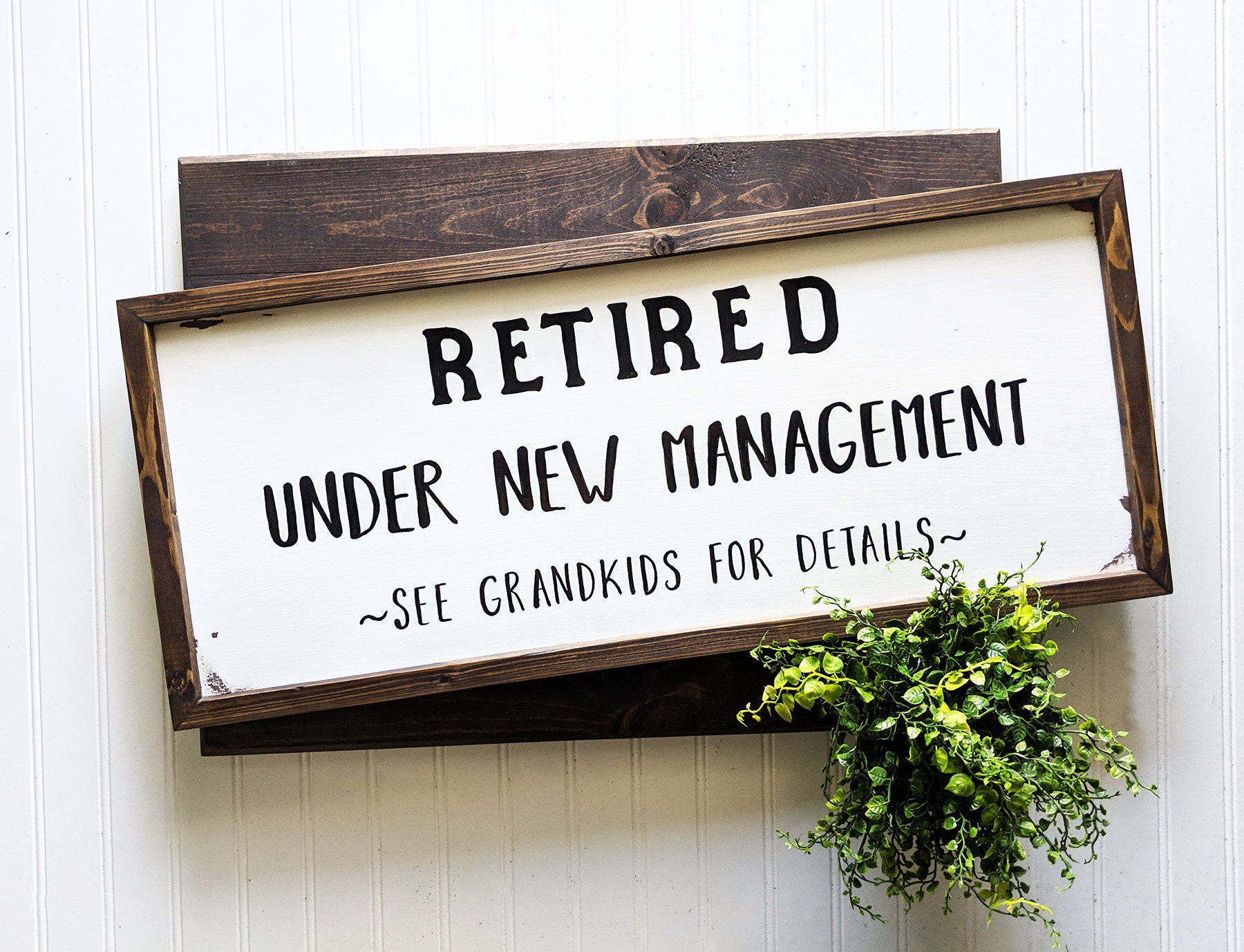 Retirement Sign Wood Sign Retirement Party Gift Funny | Etsy