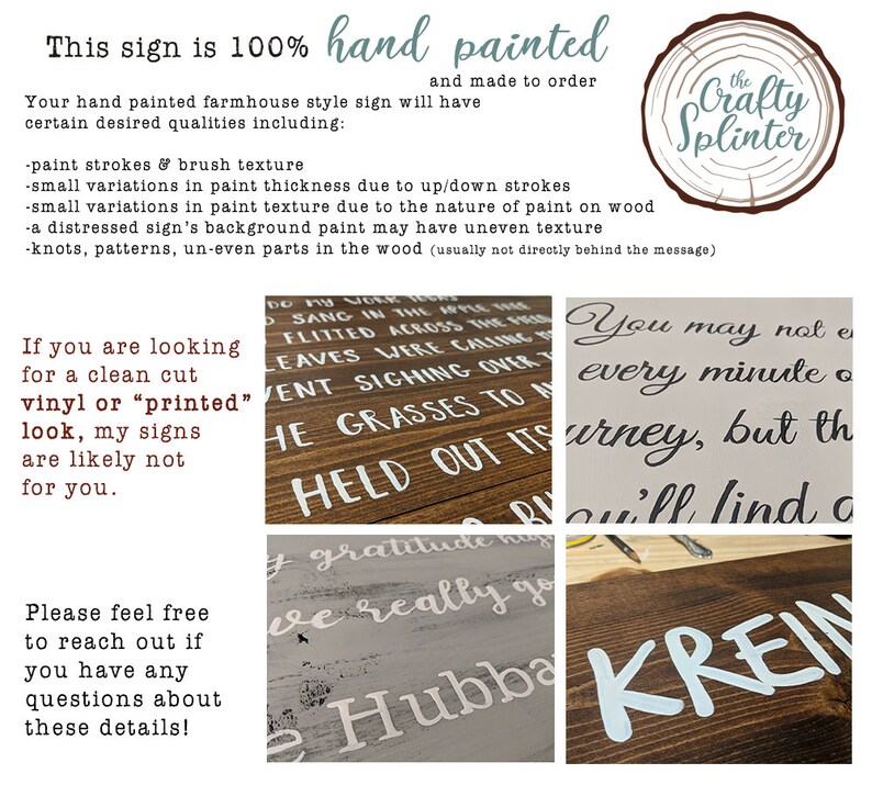 Distressed White Custom Sign Wood Signs Custom Christmas | Etsy