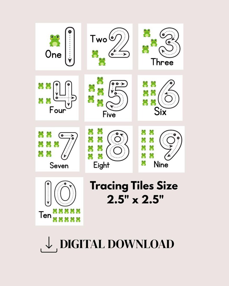 Number Tracing SVG Bundle, Kindergarten Math Worksheets, Preschool ...