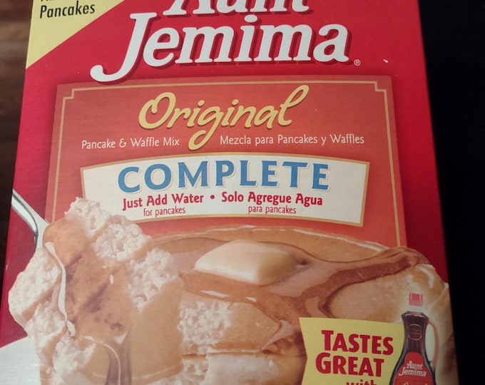 Collectible Aunt Jemima Original Pancake Box, Mix - Etsy